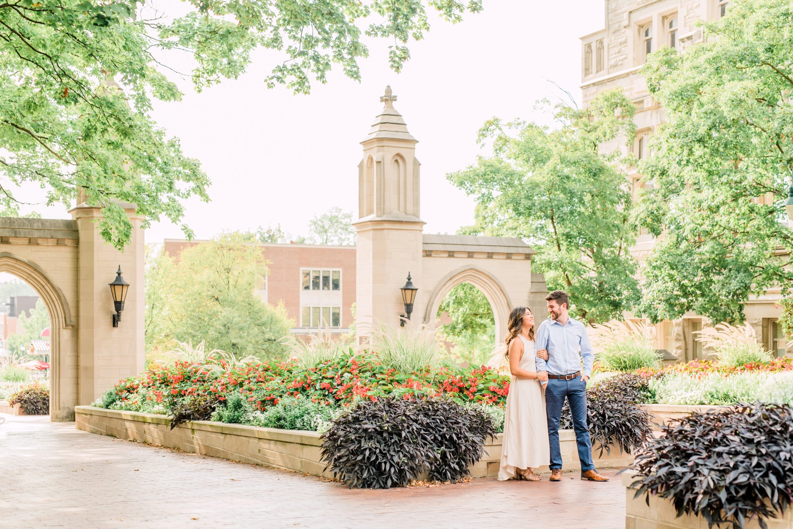 Sample Gates Bloomington Engagement - Bailey Elle Photography